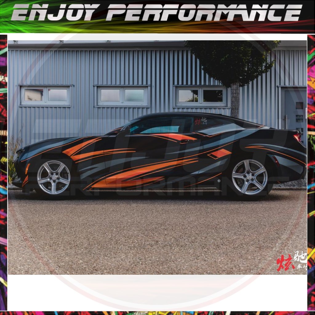Car Stickers Exterior Details Stickers Car For Dodge Challenger SRT ...