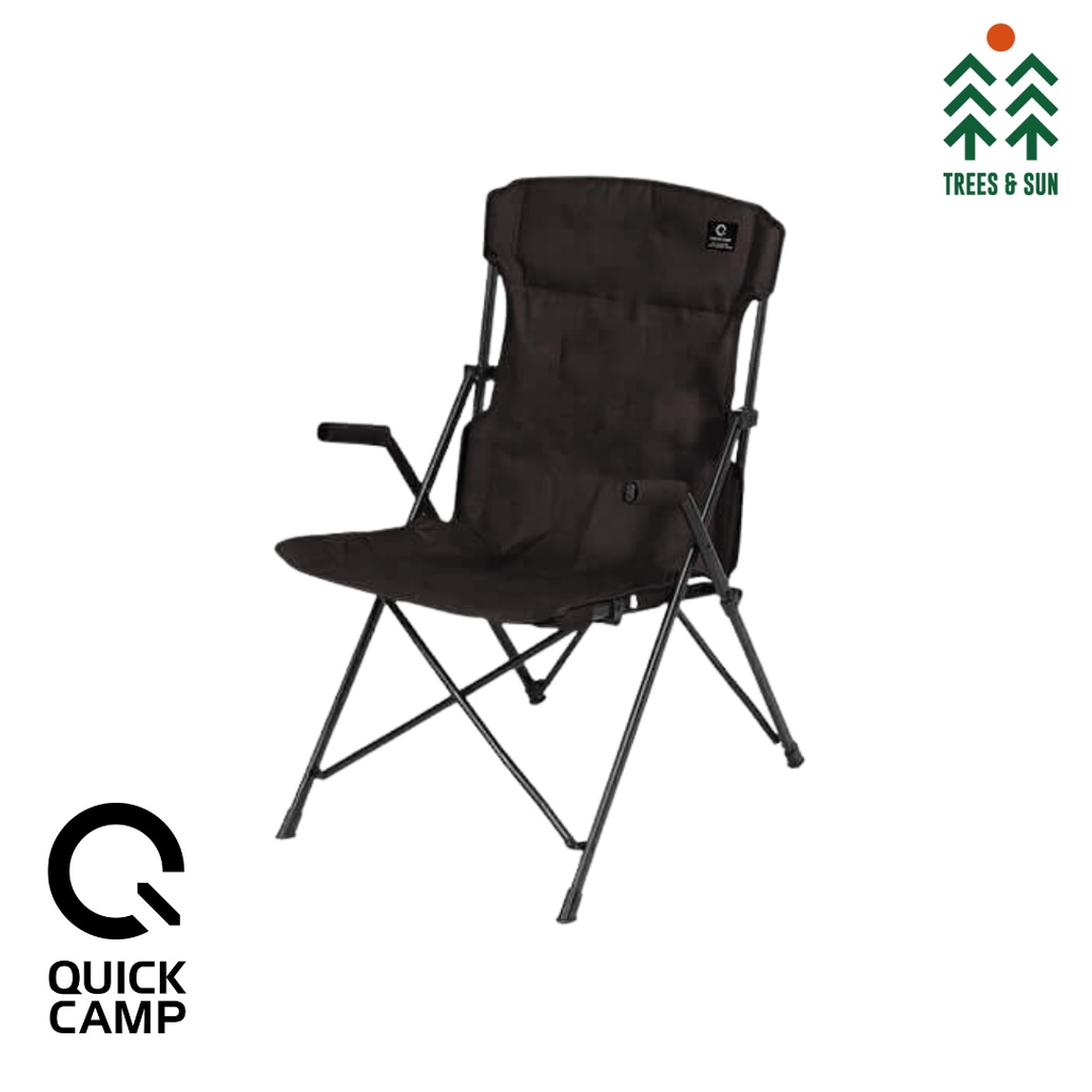 Quickcamp Highback Chair - Black/Khaki/Sand QC-HFC | Shopee Malaysia