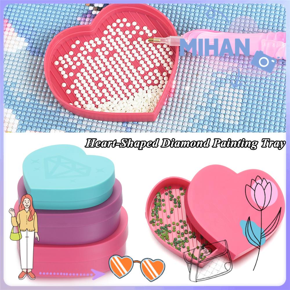 MIHAN Nail Art Beading Plates Large Capacity Diamond Painting Drill ...