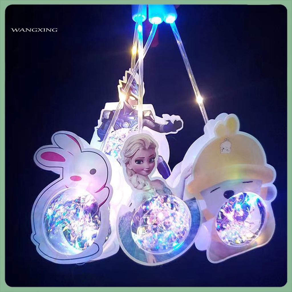 F1 Cartoon Lantern Portable Cute Sequins Design Flashing Christmas New ...