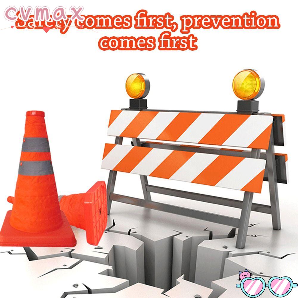 CYMX Road Traffic Signs Rubber Folding Road Cone Telescopic Lifting ...