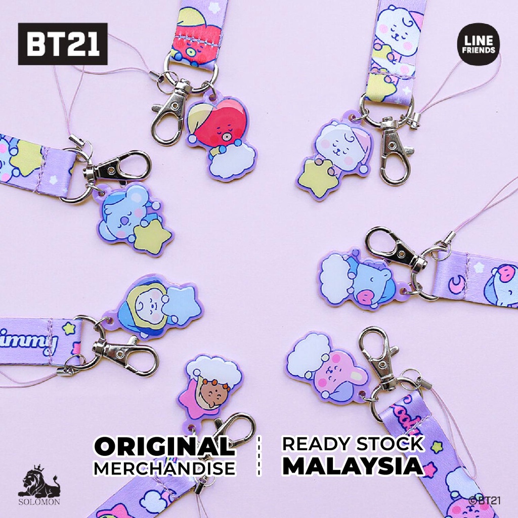 [OFFICIAL] BT21 Dream Neck Strap BTS BT21 TinyTAN BangTan Kpop Merch | Shopee Malaysia
