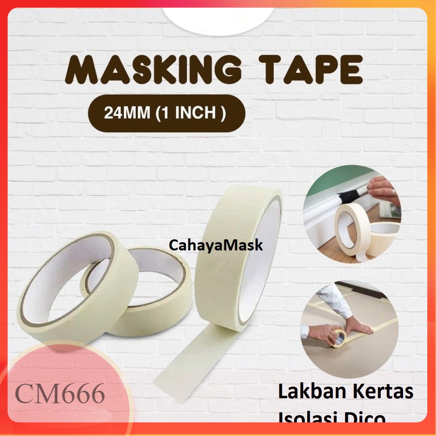 1 inch Paper Duct Tape/Dico Insulation/Dico Plaster | Shopee Malaysia