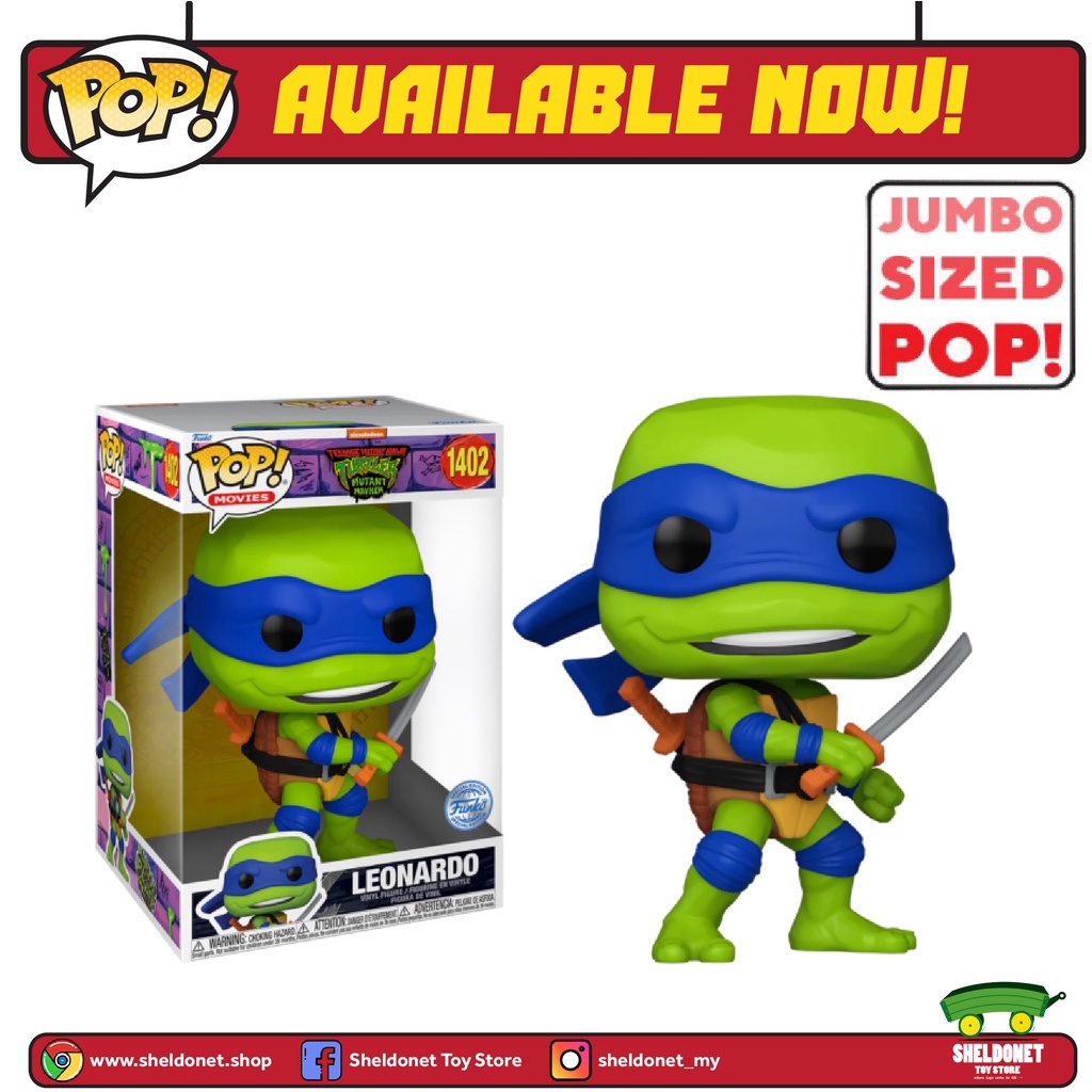 Funko Pop! Movies: Teenage Mutant Ninja Turtles: Mutant Mayhem ...