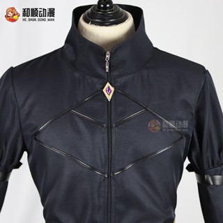 Heshun The Eminence in Shadow Cosplay Cloak Coat Pants Costume Set ...