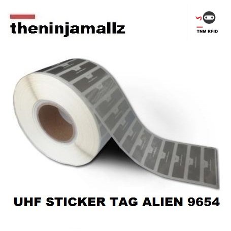 TNM 3 / 5 / 10 pcs UHF Sticker Tag Alien 9654 EPC 6C Wet Inlay Adhesive ...