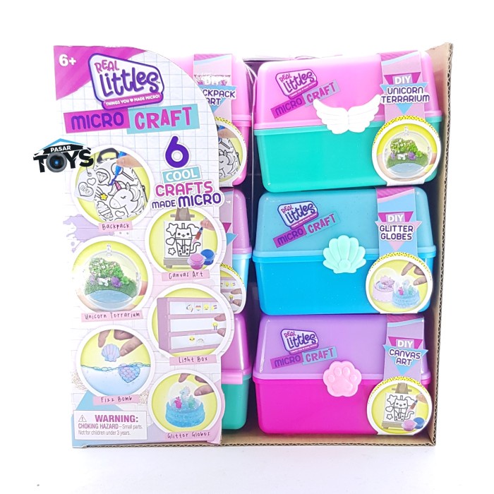 Real Littles S6 Micro Craft Pack Diy Mini Box Toy | Shopee Malaysia