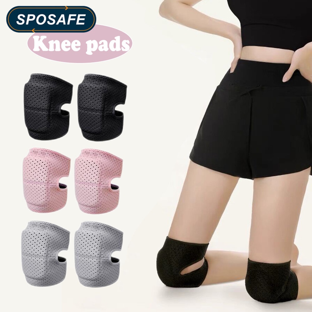 SPOSAFE 1 Pair adjustable adult knee pads Knee Support Brace Knee pad ...