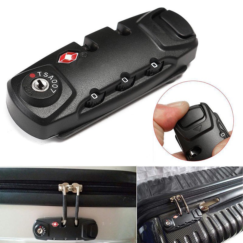 Luggage compartment password lock luggage household digital aluminum ...