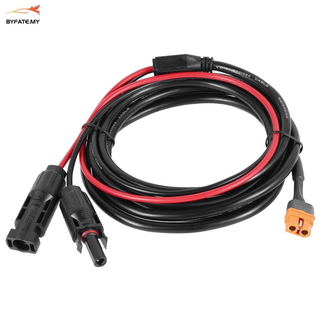 Solar Charge Cable Connector 8FT Professional MC4 to XT60i Solar Charge ...