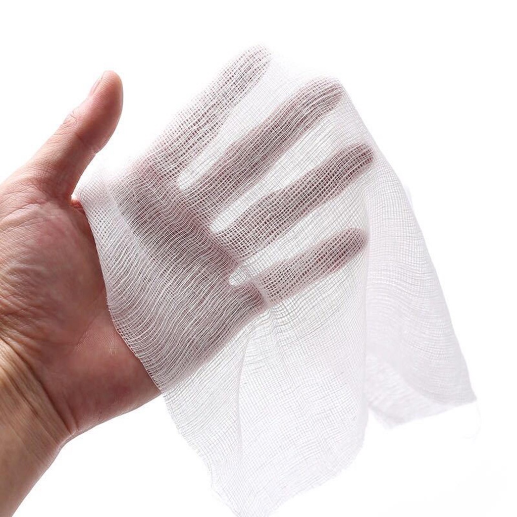 100Pcs Gauze Facial Mask Non-Irritating Disposable for Salon 25x30cm ...