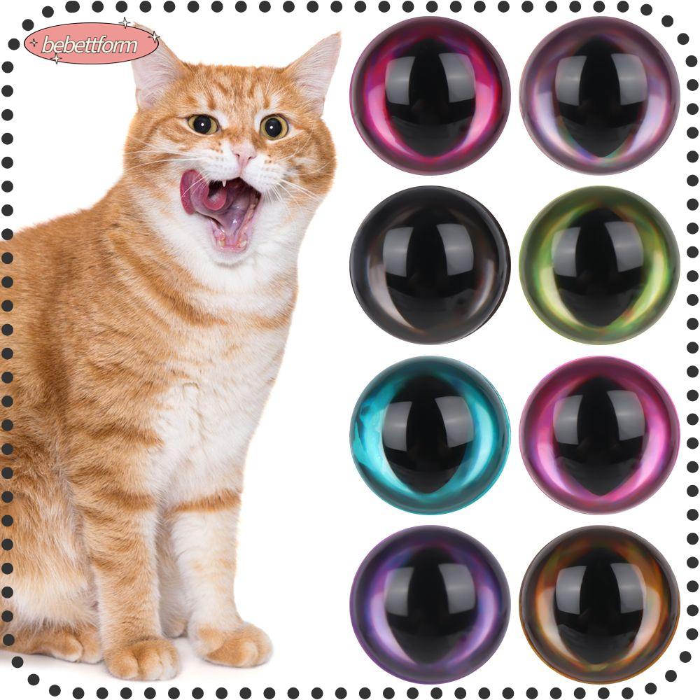LIKE 3D Eyes 12/15/18mm DIY Cat Eyes Stuffed Animal Supplies | Shopee ...