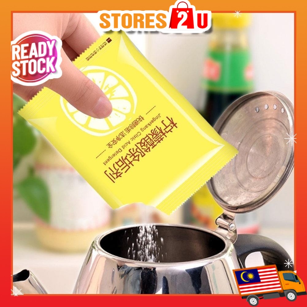 Kettle Cleaner (10g) Citric Acid Water Scale Rusty Stain Remover For ...