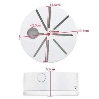 Public CCTV Circle Holder Hidden Cable Base Box Dome Ceiling Hoisting ...