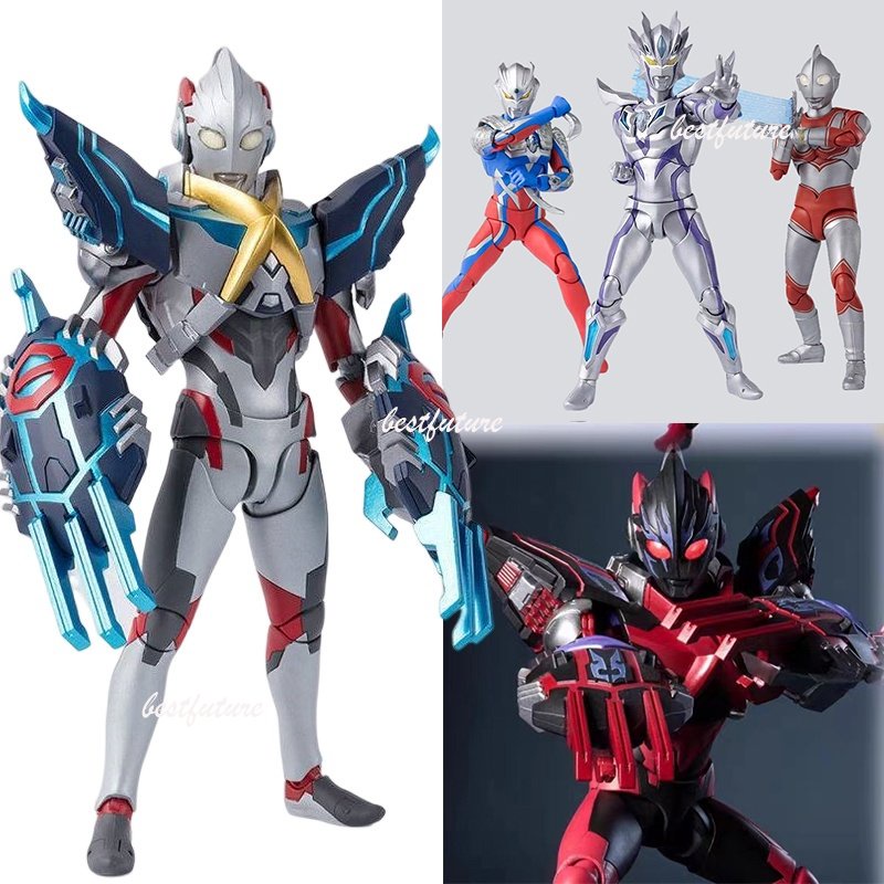 Shf Ultraman Jack Zero X Darkness SHF Anime Action Figure Articulado ...