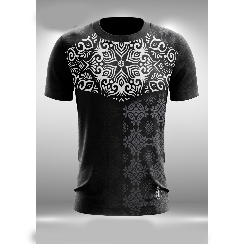T004 BATIK SONGKET Sublimation Tshirt / Baju Microfiber Jersi / Jersey ...