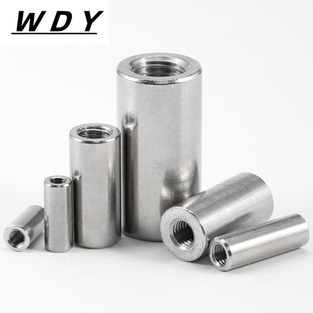 [HNK] M8m10m12m20 SUS304 Round Nut Extension Cylindrical Nut Connection ...
