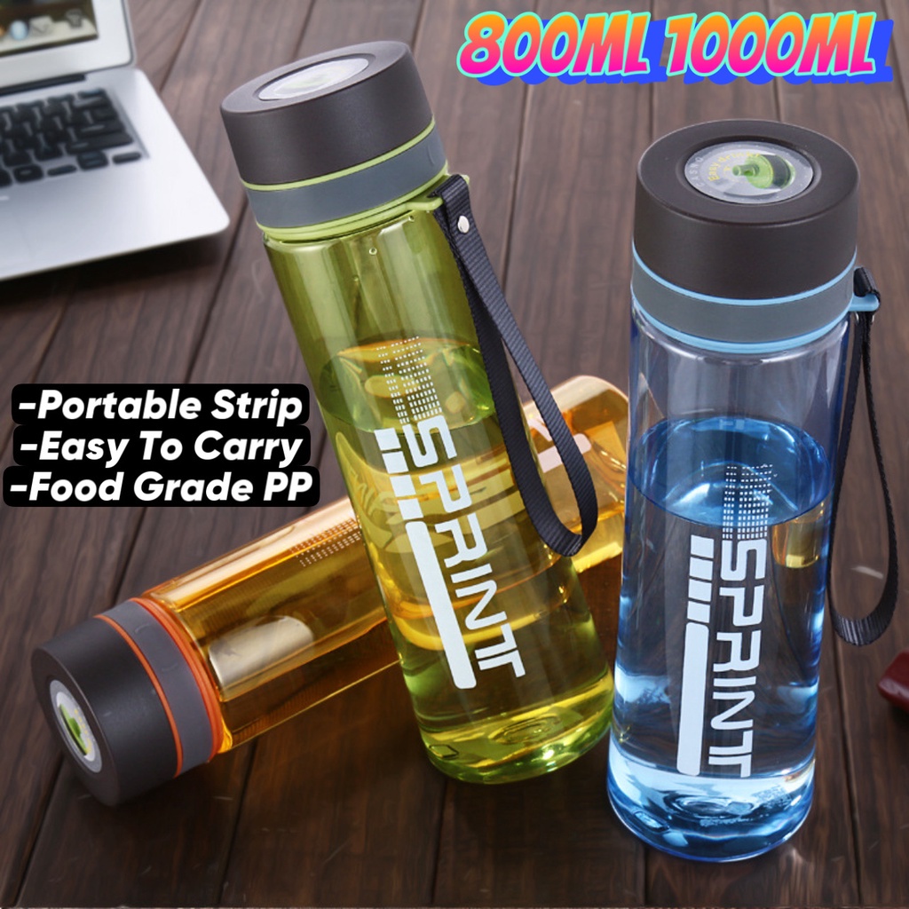 660ml 800ml 1000ml Large Capacity Water Bottle Student Space Bottle Sport Portable Bottle Water ...