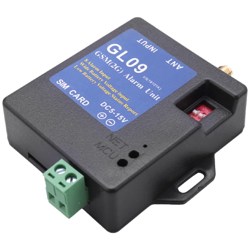 GL09 8 Channel Battery Operated App Control GSM Alarm Systems Alert ...