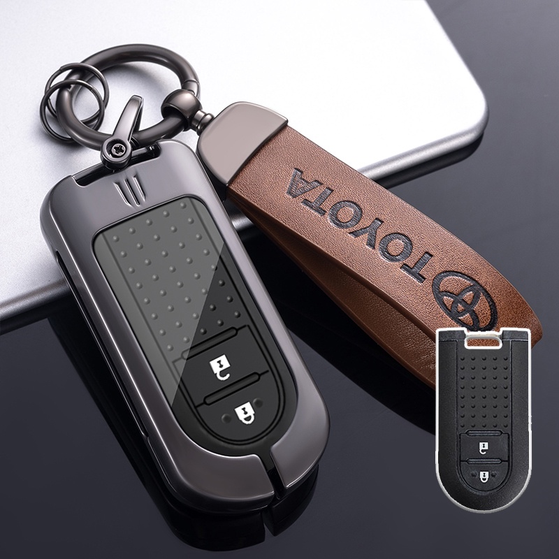 Toyota Rush Wigo 2021 - 2022 Remote Key Case Cover Metal Keychain ...