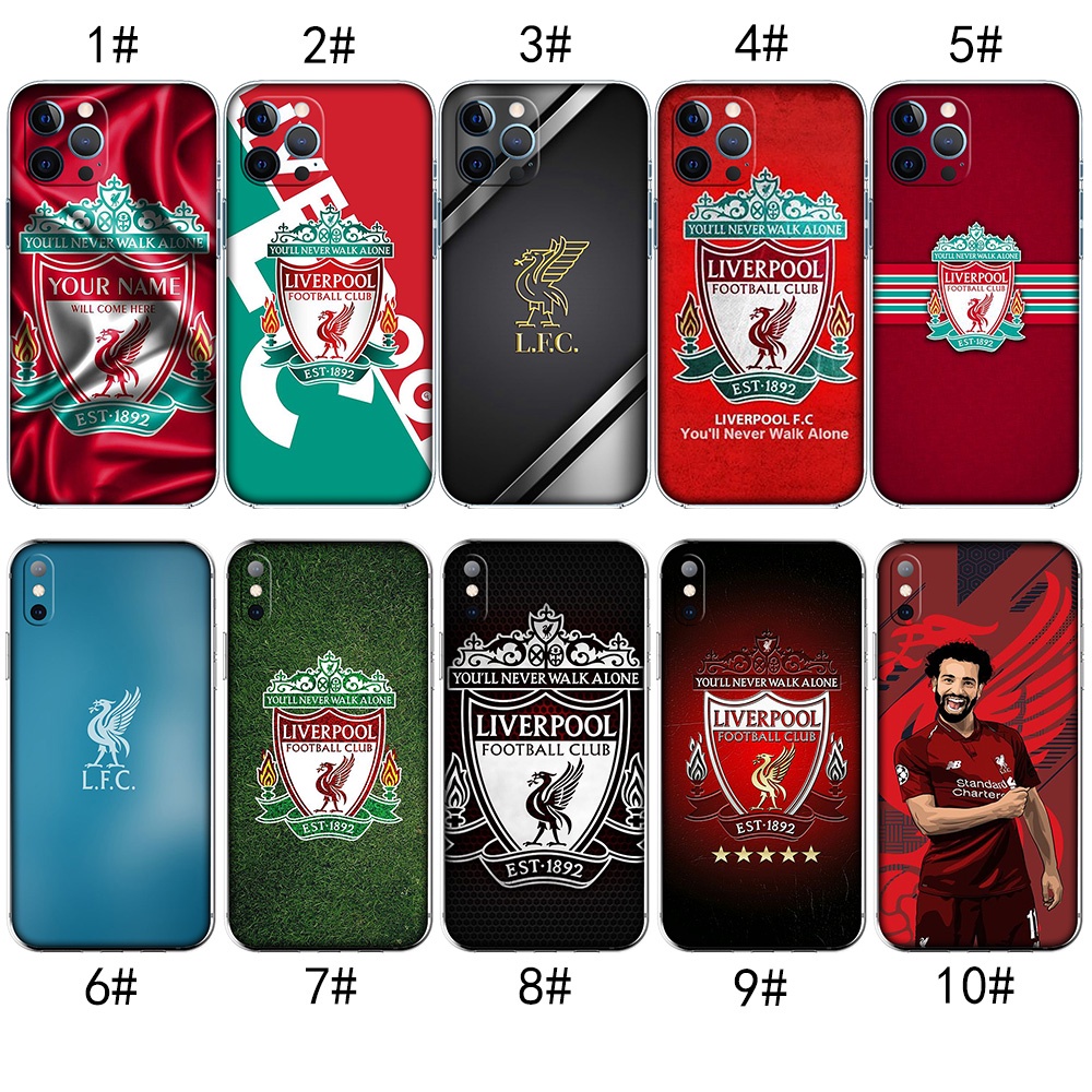 Transparent Case For iPhone X XS 12 Pro Max MZD111 Liverpool Logo ...