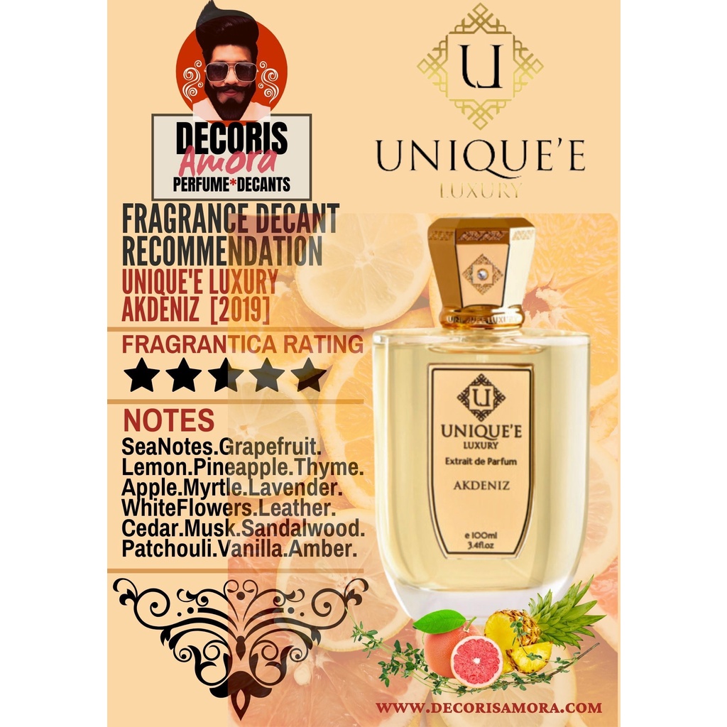 Unique'e Luxury Akdeniz - Perfume Decant | Shopee Malaysia