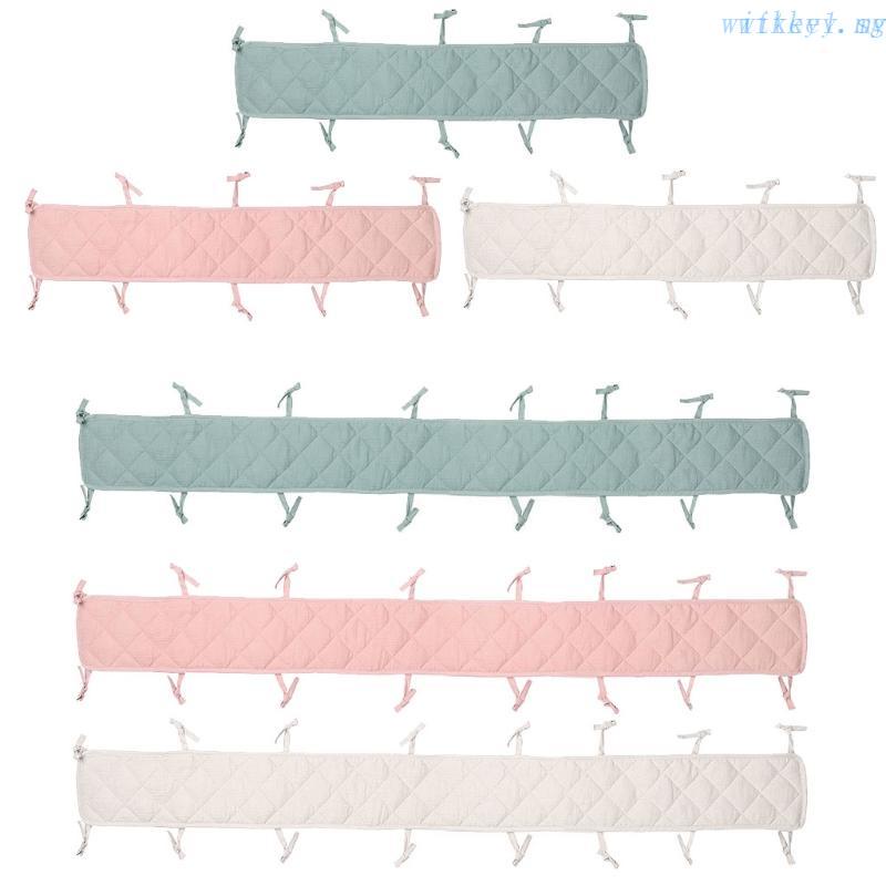 WIT Cotton Crib Bumper for Protection Wrap Edge Baby Anti-bite Bed ...