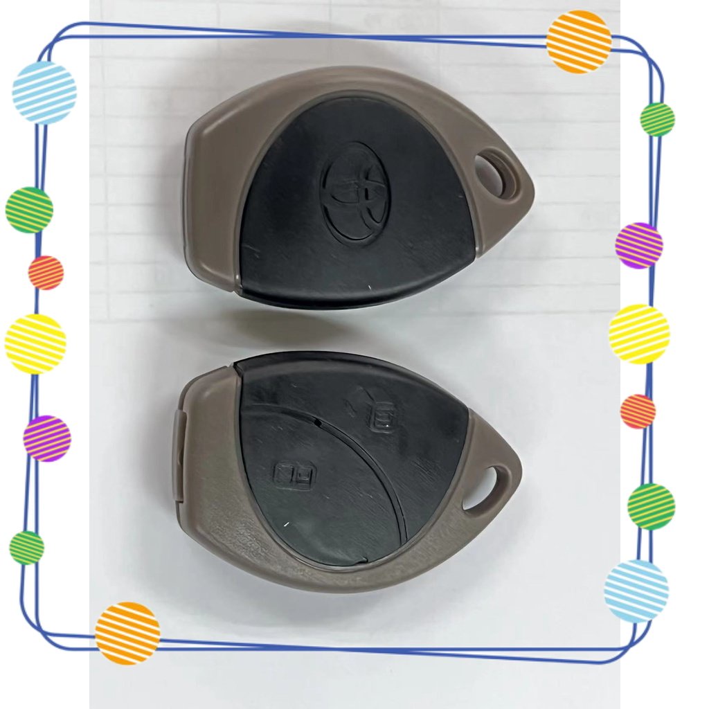 TOYOTA Hilux/Innova Car Alarm Remote Control Key Cover Case Cobra - 2 ...