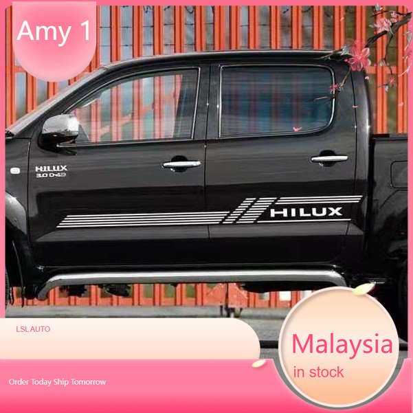 Toyota Hilux Side Body Vinyl Decal Sticker | Shopee Malaysia