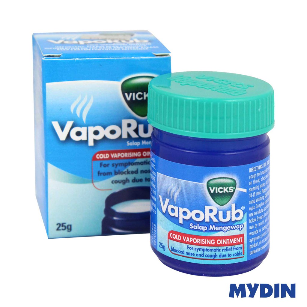 Vicks Flu Relief Vaporub (25g) | Shopee Malaysia
