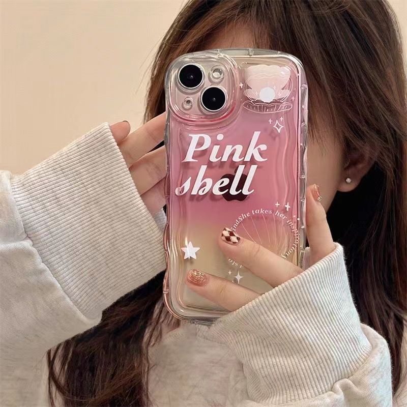 Pink Seashell Phone Case Compatible With IPhone 15 12 13 14 11 Pro Max ...