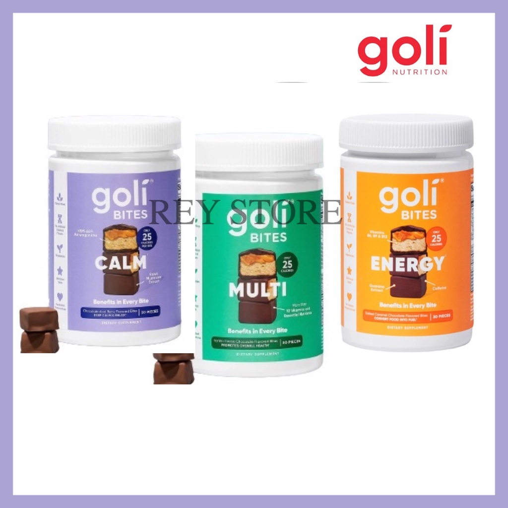 GOLI Chocolate Bites 30s Multivitamin Bites / Energy Bites ...
