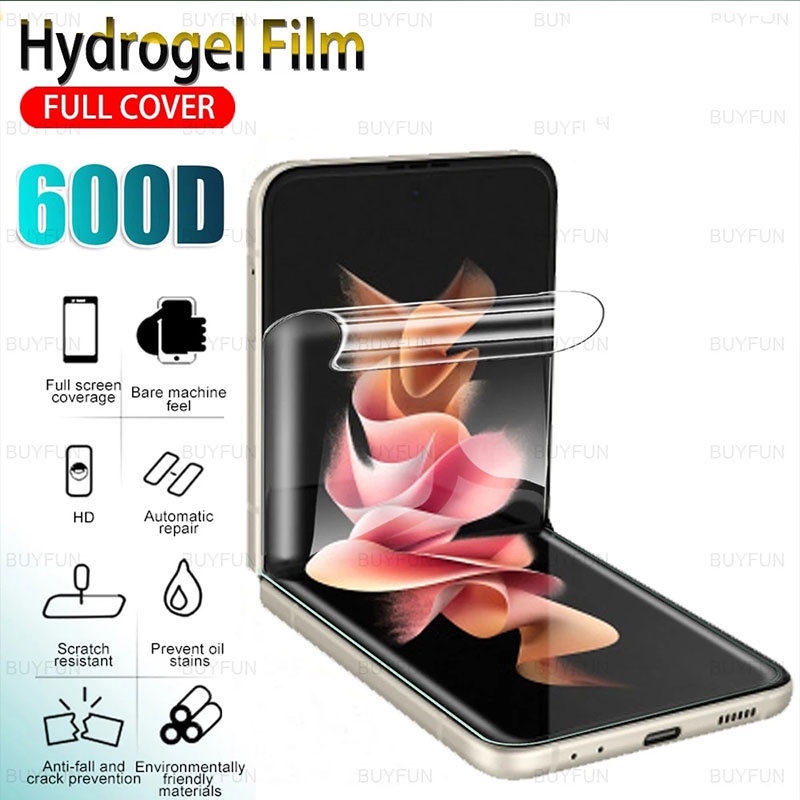 Soft Protector Front Hydrogel Film for samsung galaxy z flip 4 flip3 ...