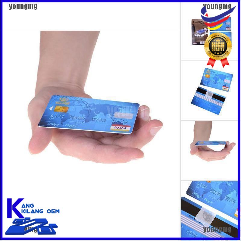 Wonderful Close-Up Magic Props Stage magic with a floating credit card ...