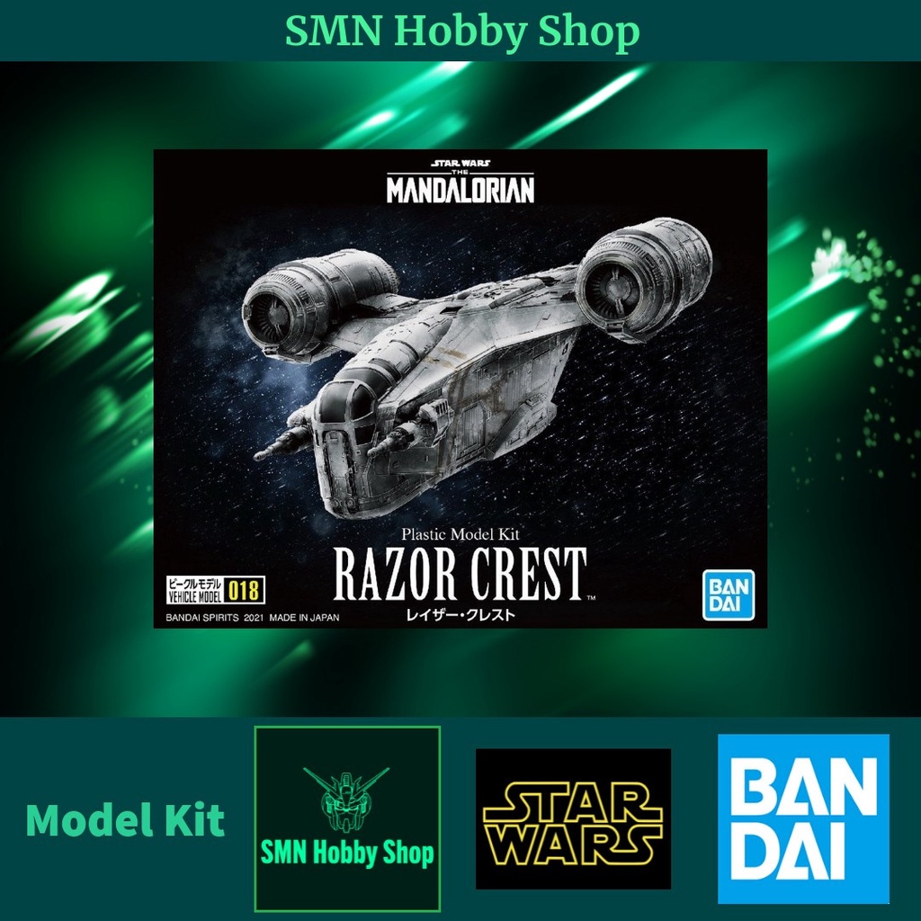 Vehicle Model 1/700 Razor Crest 018 Model Kit [Star Wars] (Bandai ...