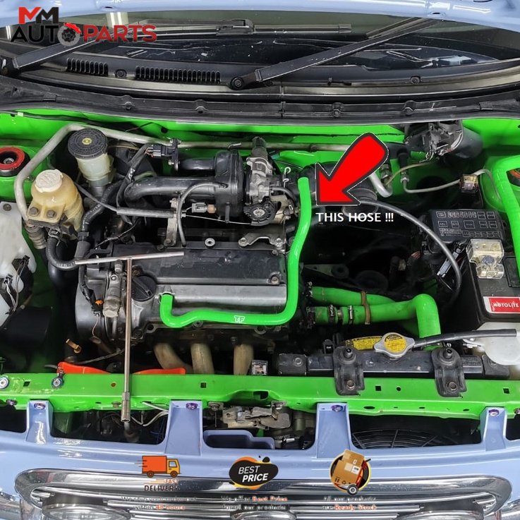 ORIGINAL TF 5LAYER SILICONE PERODUA KELISA KENARI VALVE COVER HOSE ...