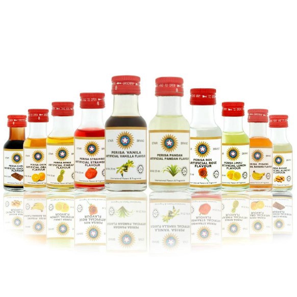 STAR BRAND FLAVOURING 25ML (VANILLA/ROSE/BANANA/PANDAN/ORANGE/CHOCALATE ...