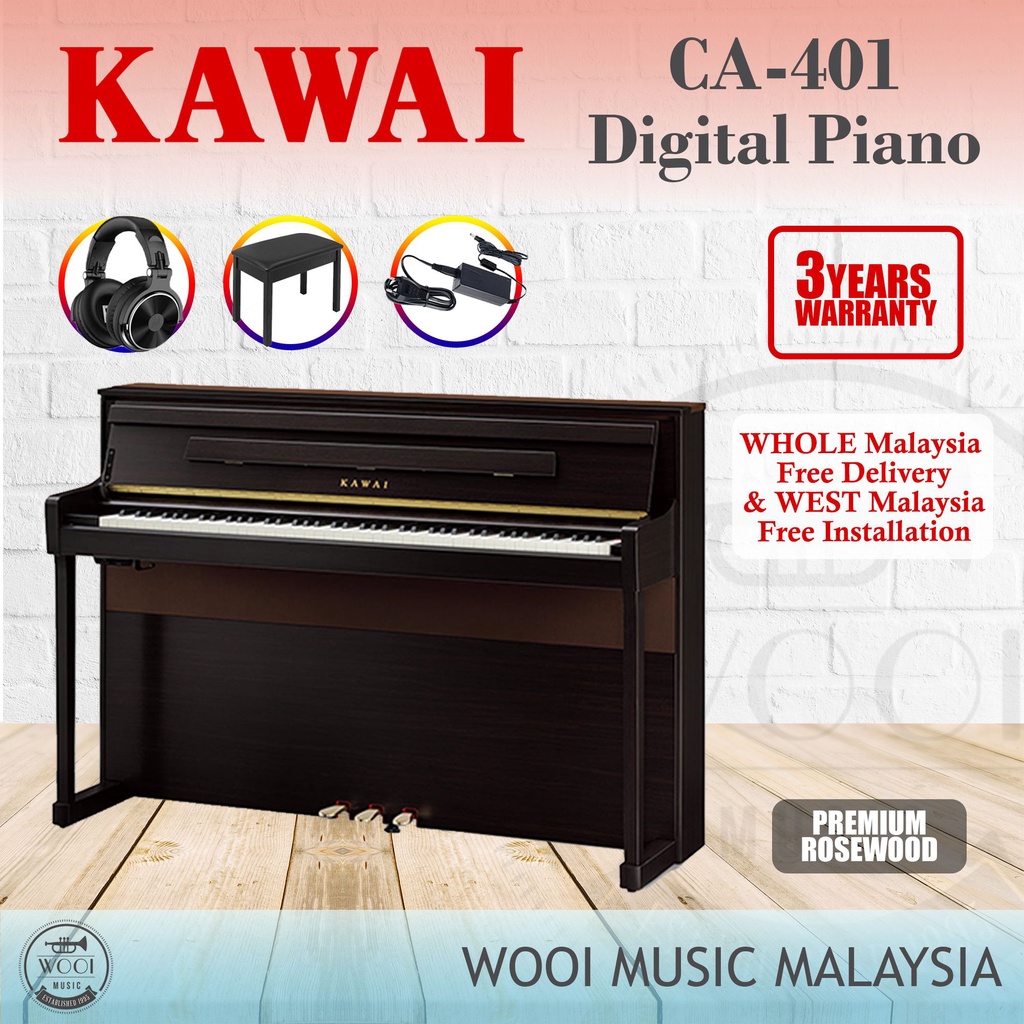 Kawai CA401 Concert Artist Series Digital Piano 88 Keys - Premium ...
