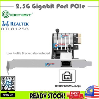 Realtek PCIe 1Gbps 2.5G Gigabit Network Ethernet Card LAN RTL8111 ...