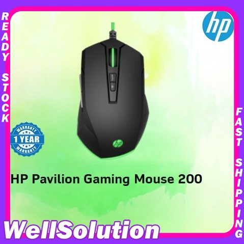 HP Pavilion Gaming Mouse 200 | Shopee Malaysia