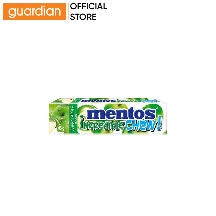 Mentos Incredible Chew Green Apple 45g | Shopee Malaysia