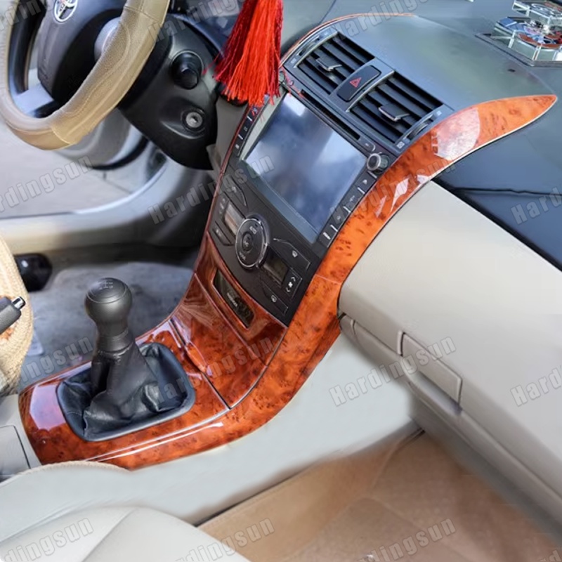 Car interior Decoration cover For Toyota Corolla Altis 2007-2013 Wood ...