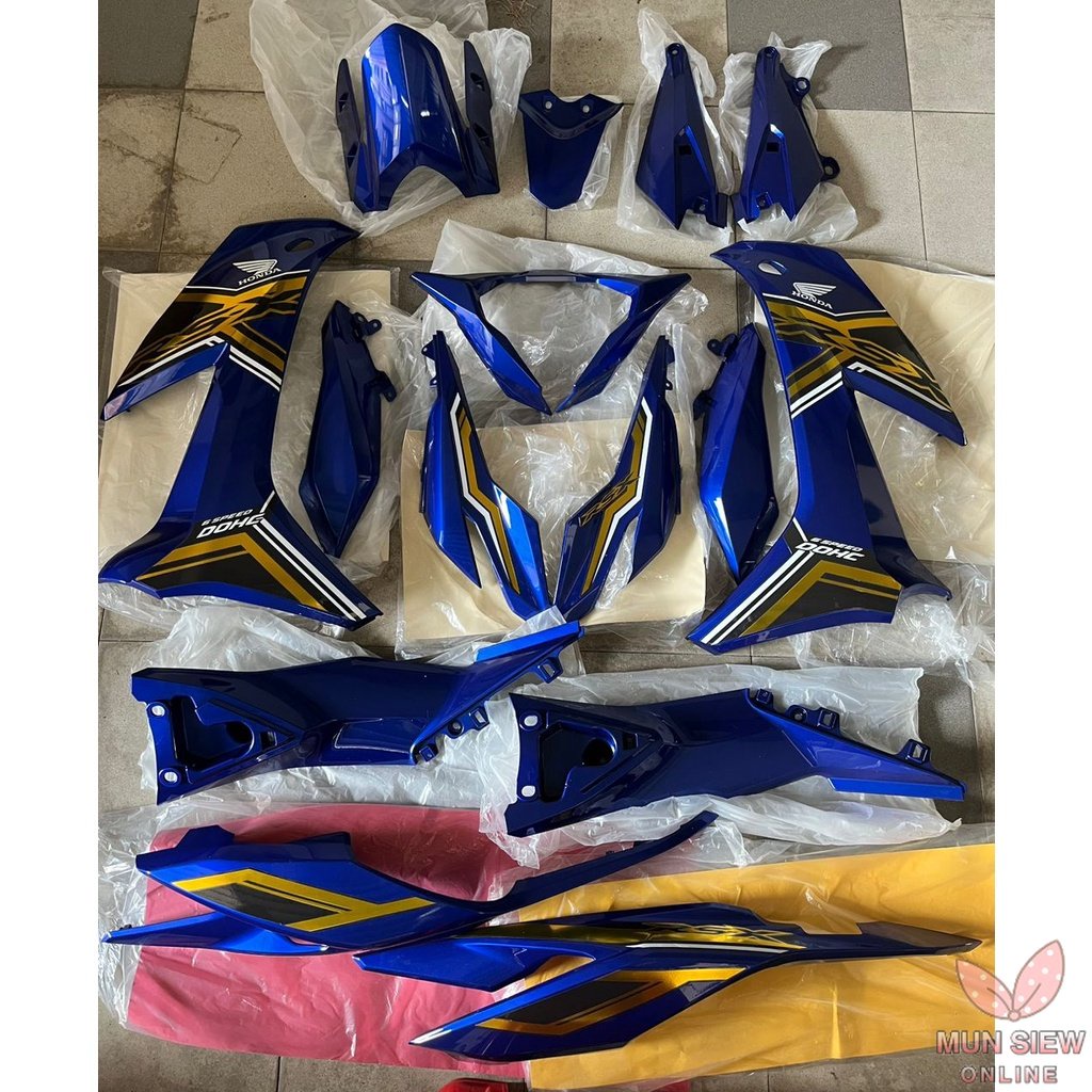 Coverset Cover Set (Sticker Tanam) (HLD Racing) Honda Rsx Rs-x Rsx 150 ...