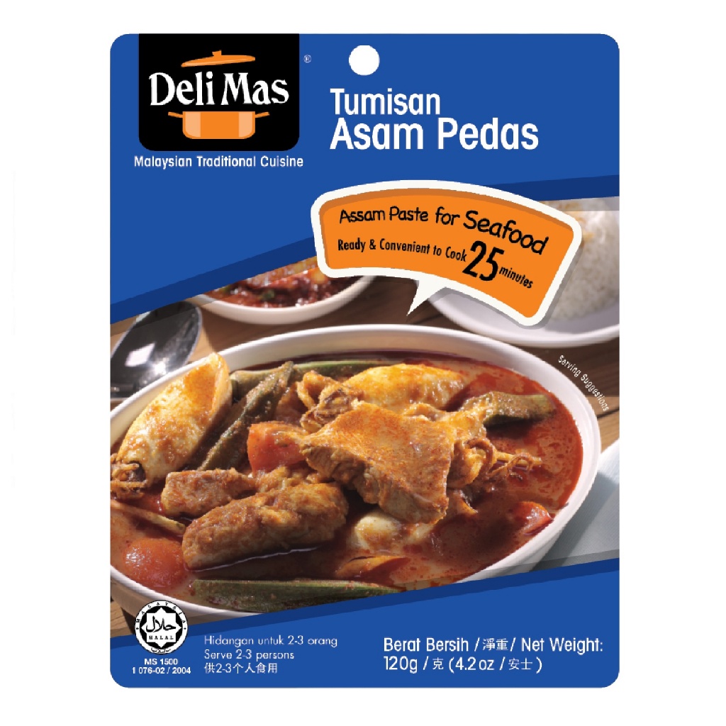 Deli Mas Assam Paste for Seafood (120g) | Shopee Malaysia