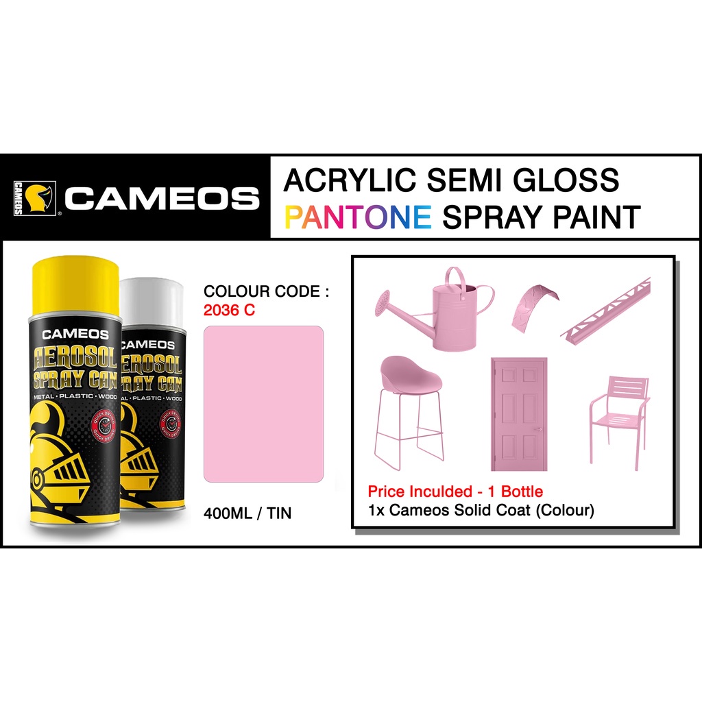PANTONE Color P68 - Aerosol Spray Paint - CAMEOS 400ML/Bottle | Shopee ...