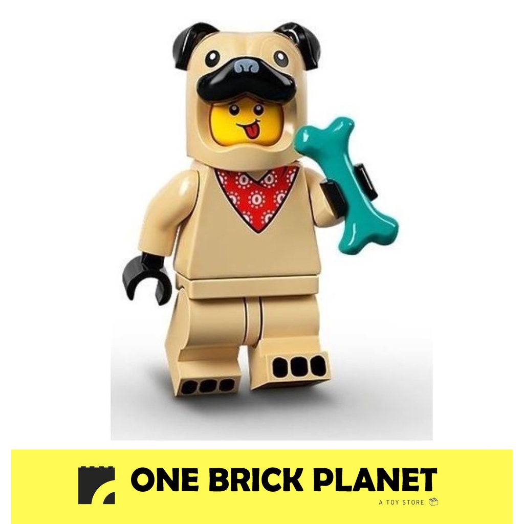 LEGO Minifigure 71029 Series 21- Pug Costume Guy (MISP) | Shopee Malaysia