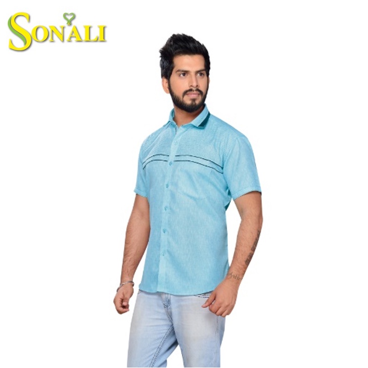 Sonali Men Jippa Modern Casual Indian Traditional Top Shirt Traditional ...
