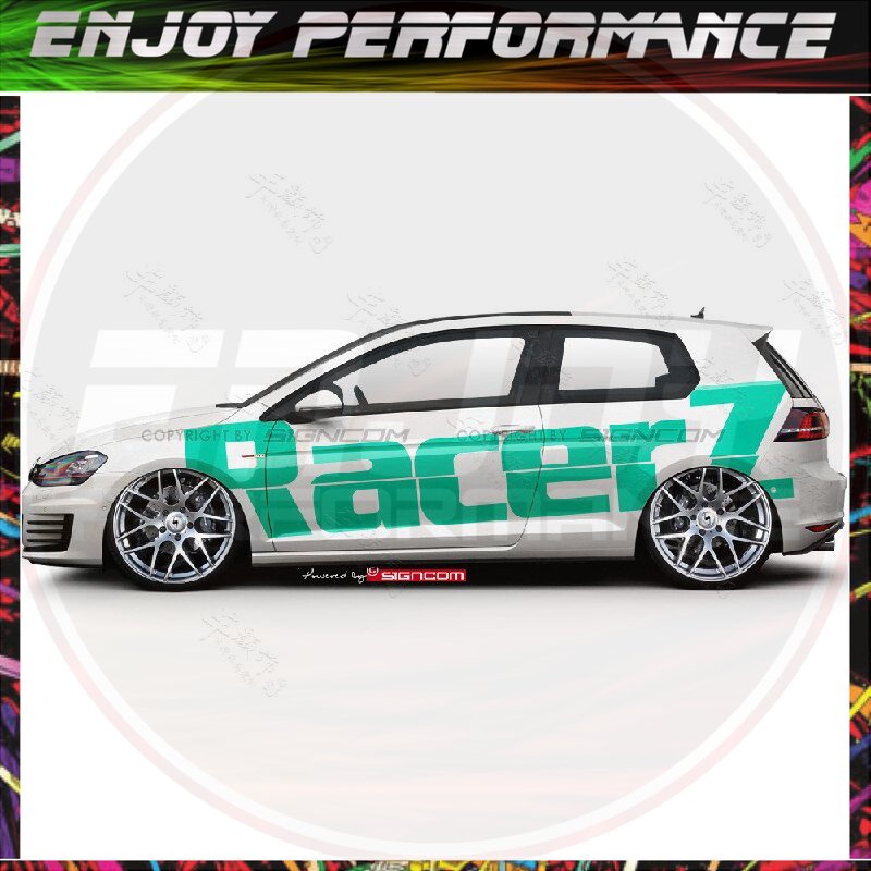 JDM Car Stickers Exterior Details Stickers Car For Ford Focus 2 3 1 MK2 ...