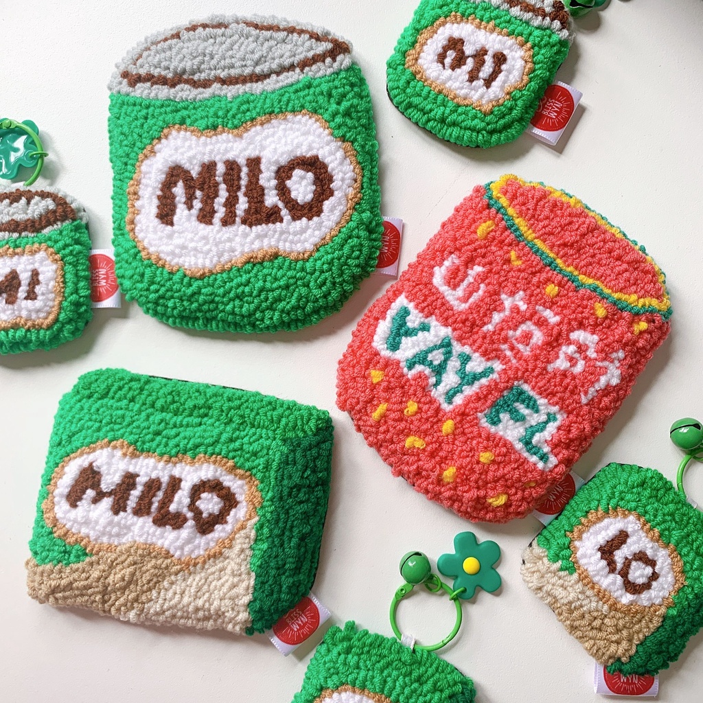 Milo Coaster Ready Made & Punch Needle Kit | Shopee Malaysia