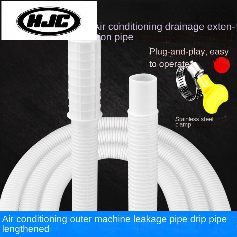 HJC ) Air Conditioner Drain Extension Pipe Drop Hose Lengthen and ...